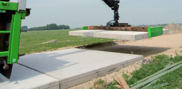 Fa. van der Wal – prefab betonproducten: betonplaten
